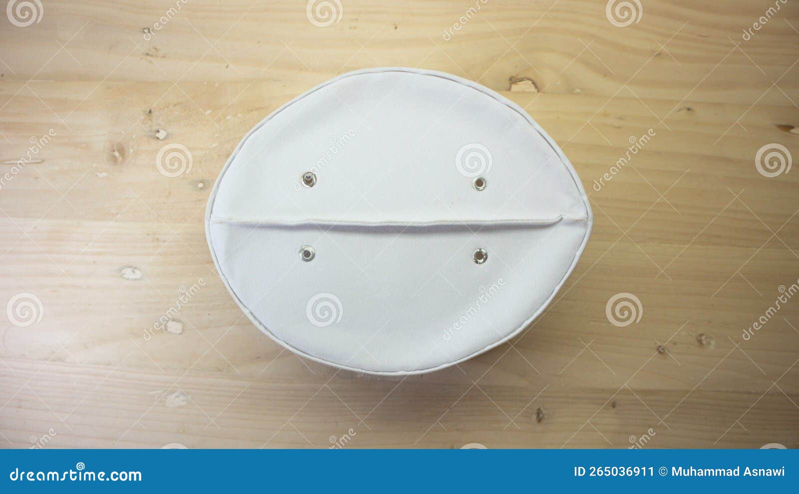 White Islamic Caps with Black Patterns are Usually Worn by Muslim Men ...