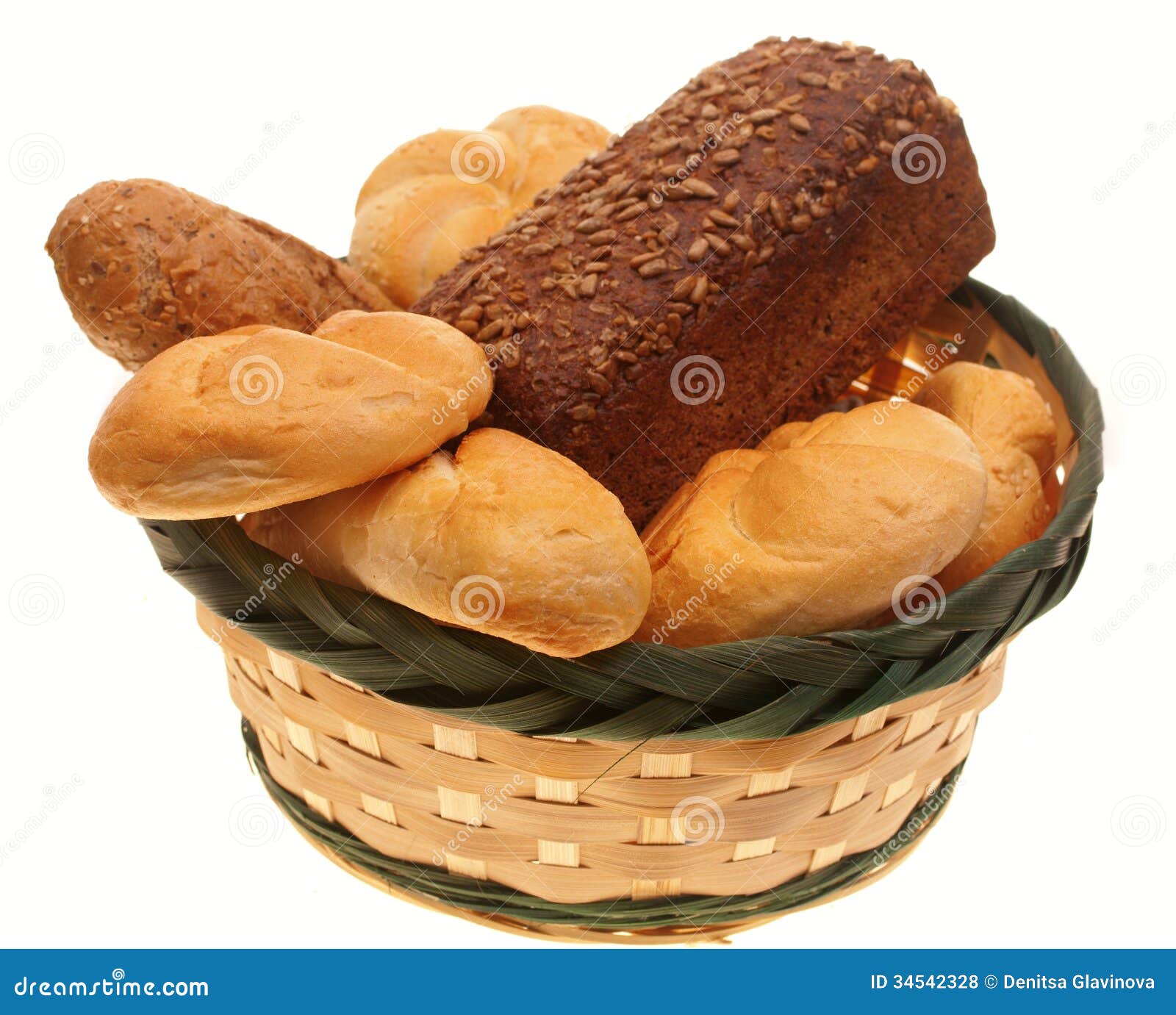 White Isolated Round Breads Stock Photo - Image of flour, eating: 34542328