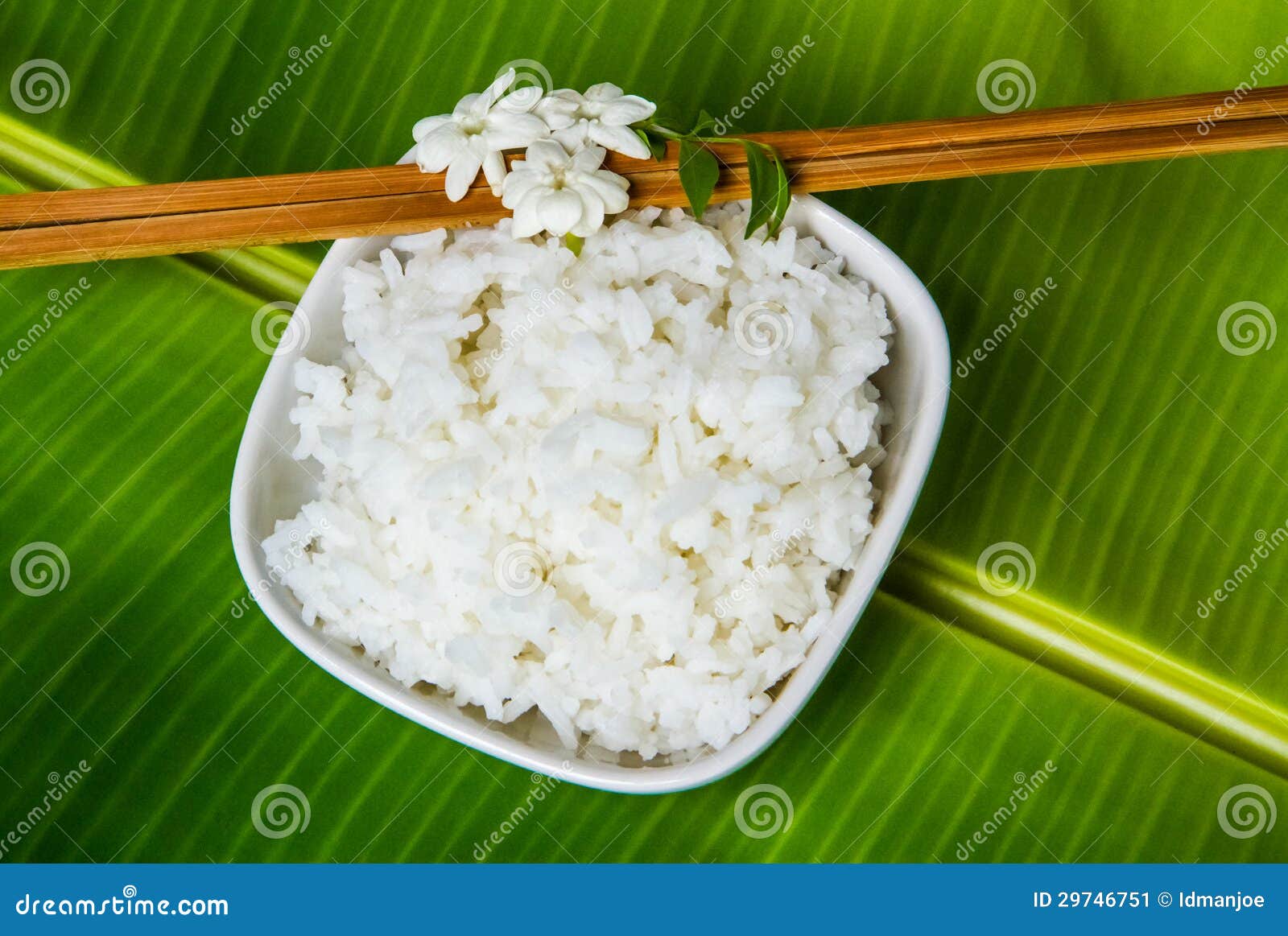 Jasmine rice stock image. Image of kitchen, culture, chopstick - 29746751