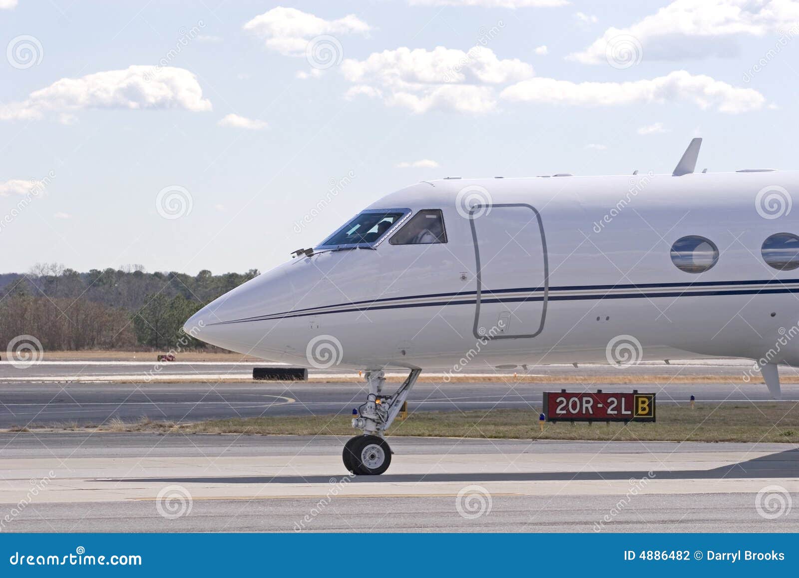 White Jet Nose stock photo. Image of departure, airport - 4886482