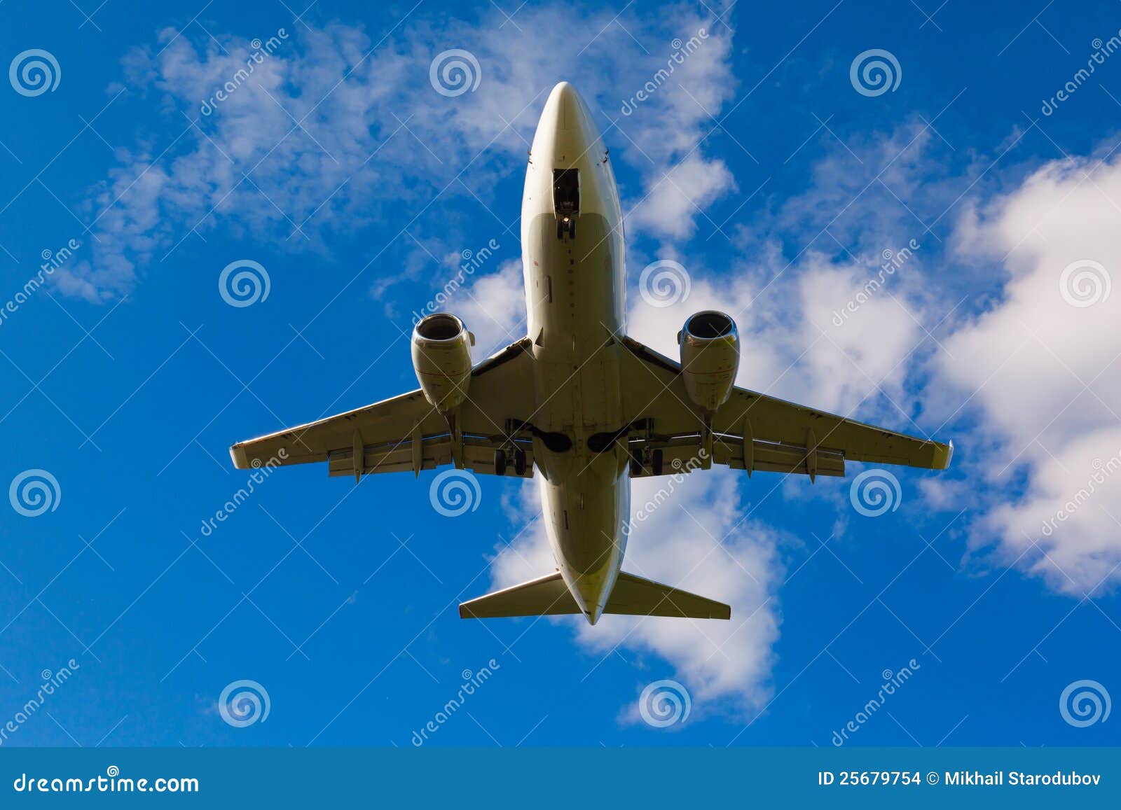 White Jet Passenger Aircraft Stock Photo - Image of delayed, tickets ...