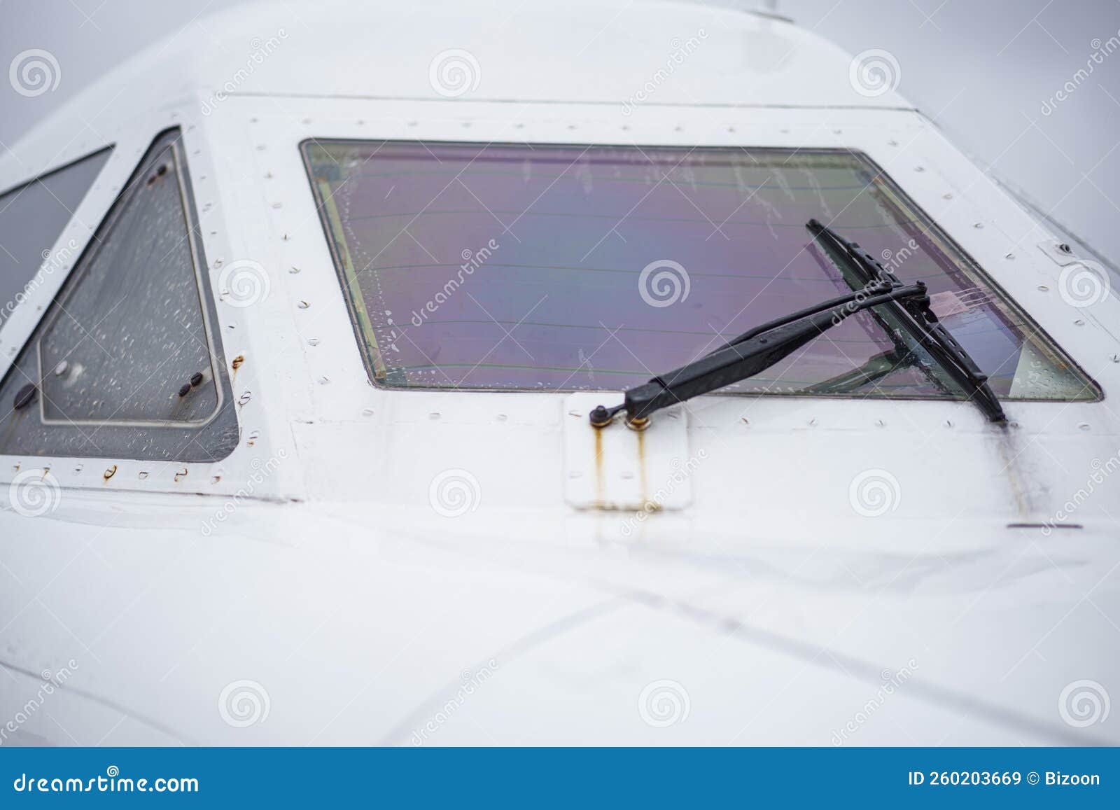 White jet plane cockpit stock image. Image of liner - 260203669