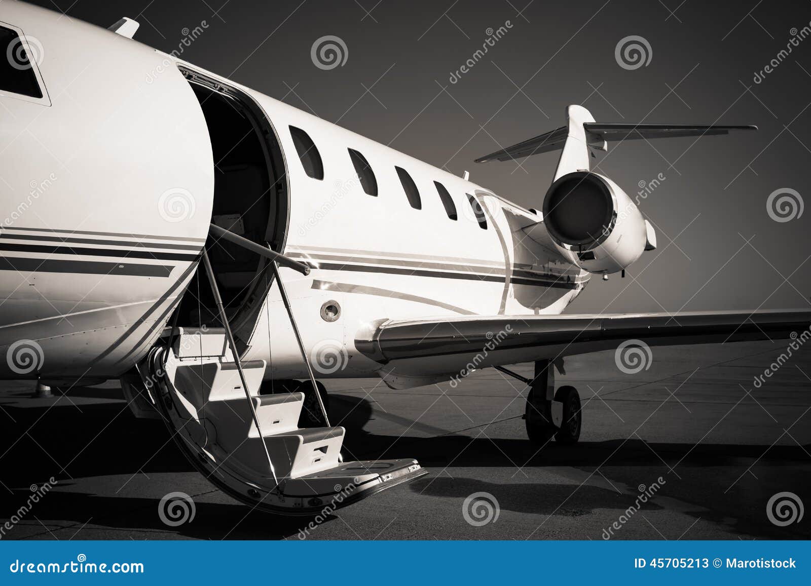 White jet stock image. Image of airline, civil, transportation - 45705213