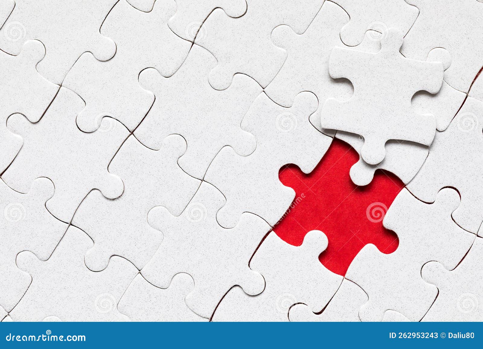 White Jigsaw Puzzle Pieces. Fill in Pieces of the Jigsaw Puzzle ...