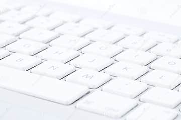 White keyboard editorial photography. Image of white - 16563077