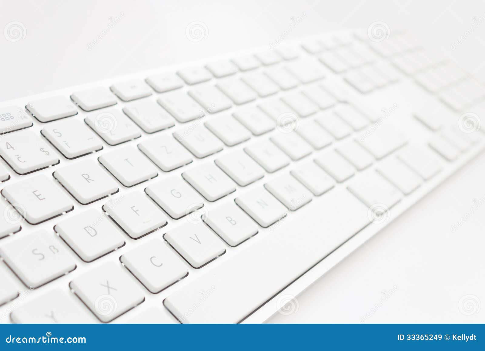 White keyboard stock image. Image of high, keyboard, data - 33365249