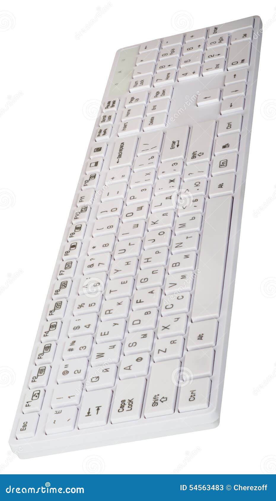 White keyboard stock image. Image of prospective, connection - 54563483