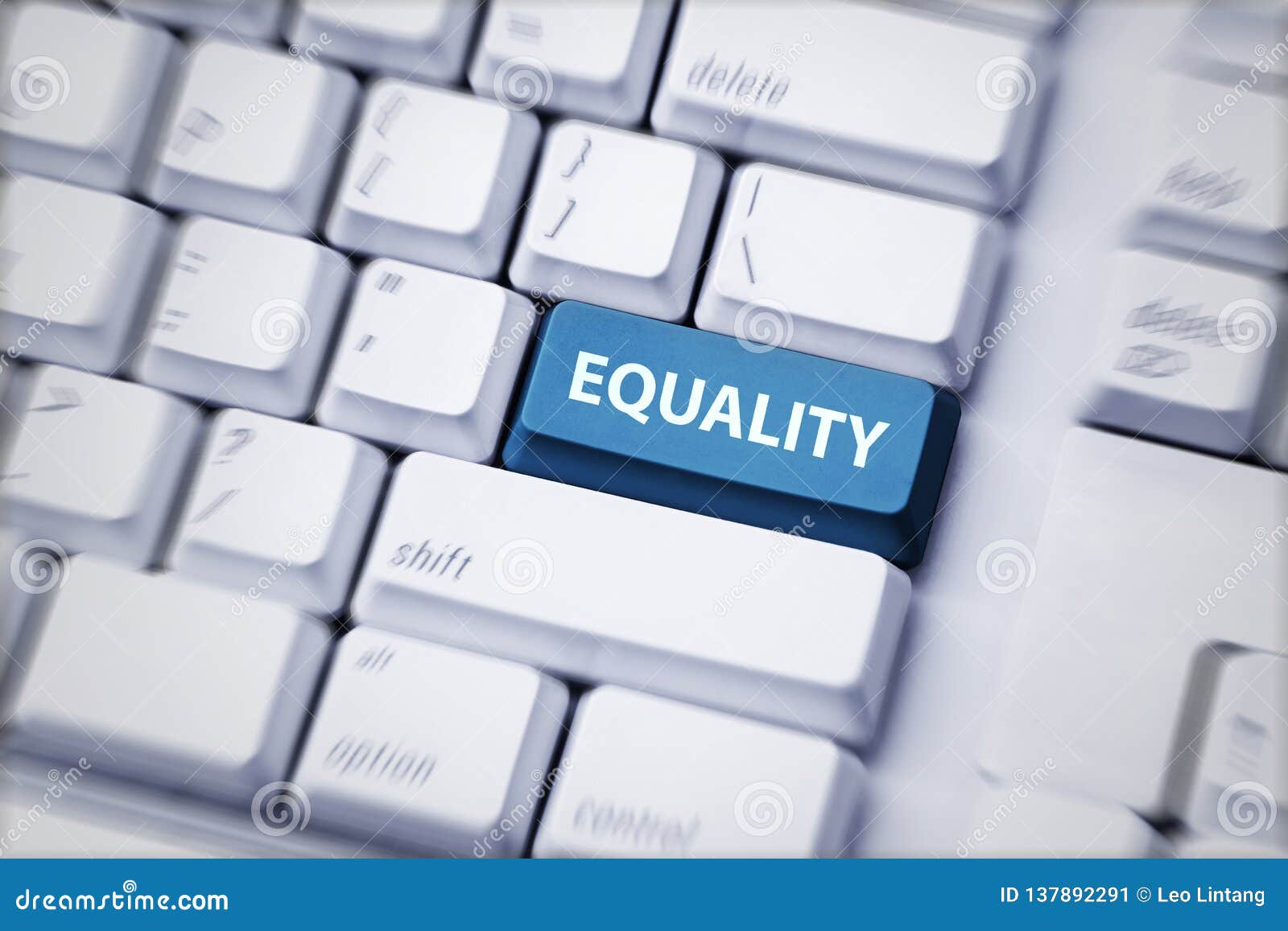 White Keyboard with Equality Button Text Stock Image - Image of ...
