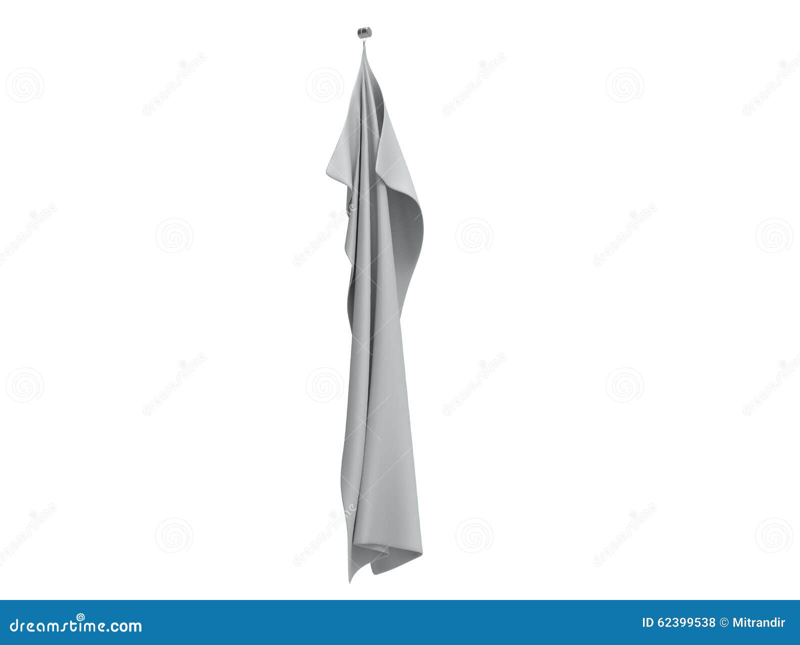 White kitchen cloth stock illustration. Illustration of cotton - 62399538