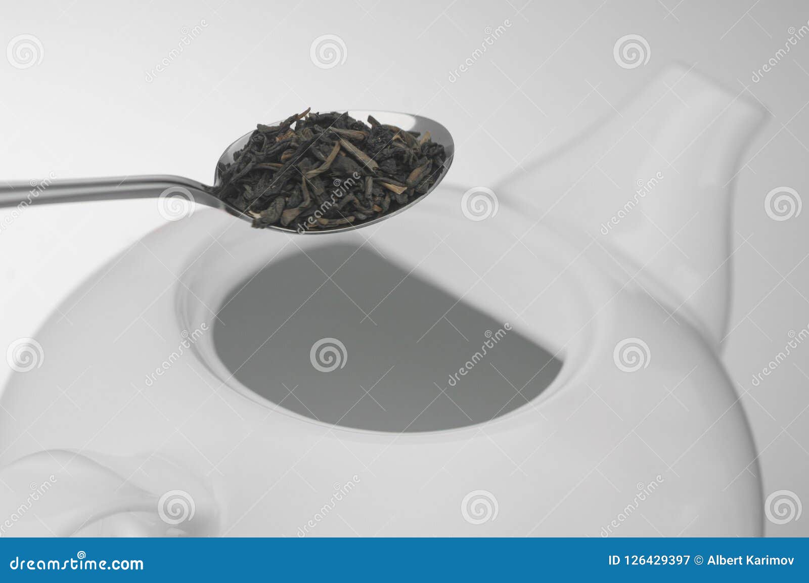 White kitchen utensils stock image. Image of crockery - 126429397