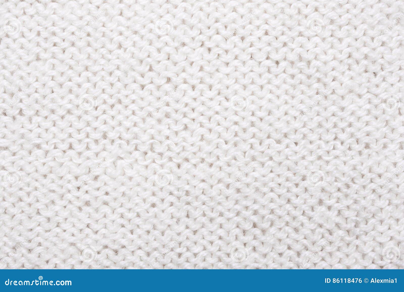 White knitted texture. stock photo. Image of thread, abstract - 86118476