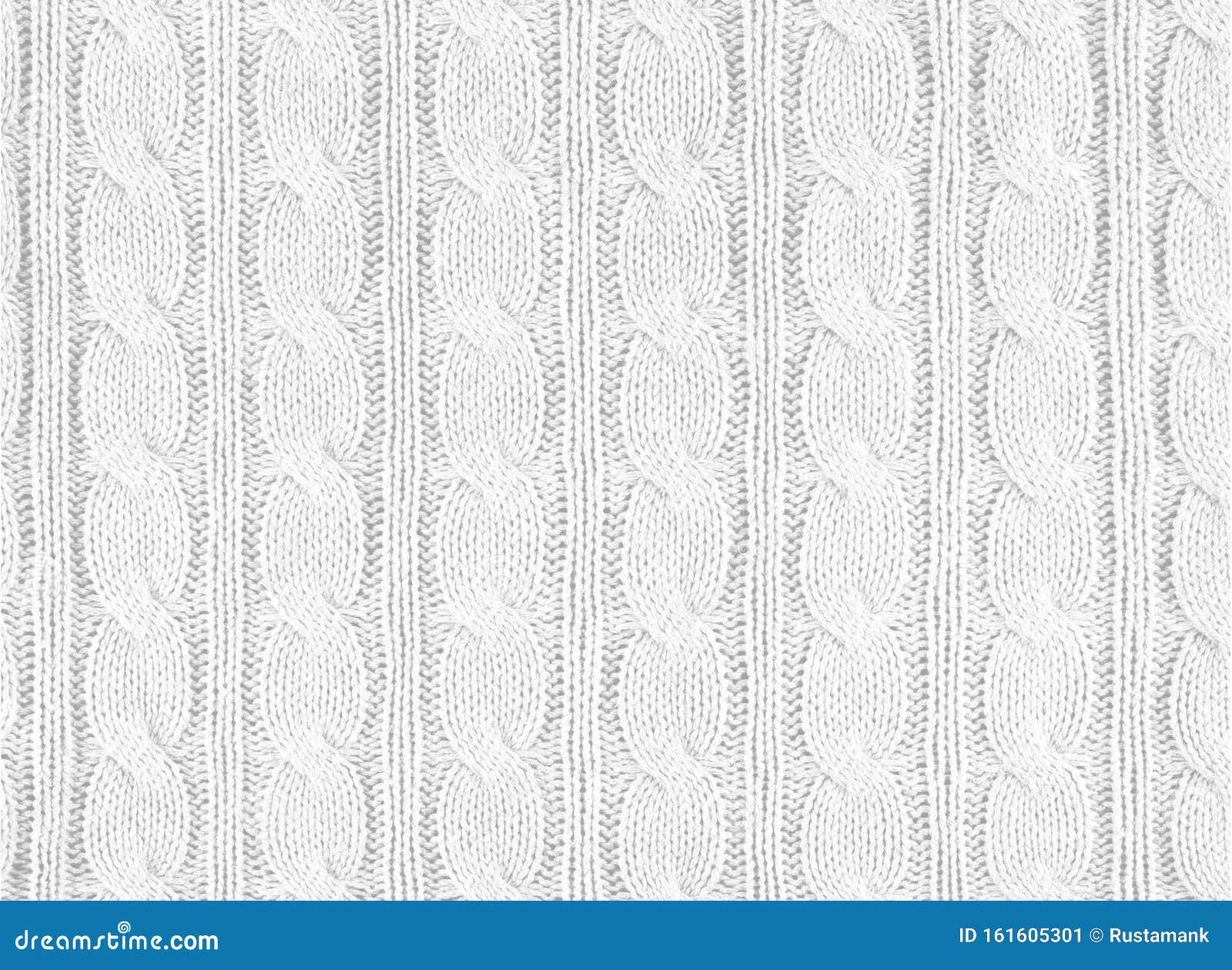 White Knitted Textured Background with a Pattern, Acrylic and Cotton ...