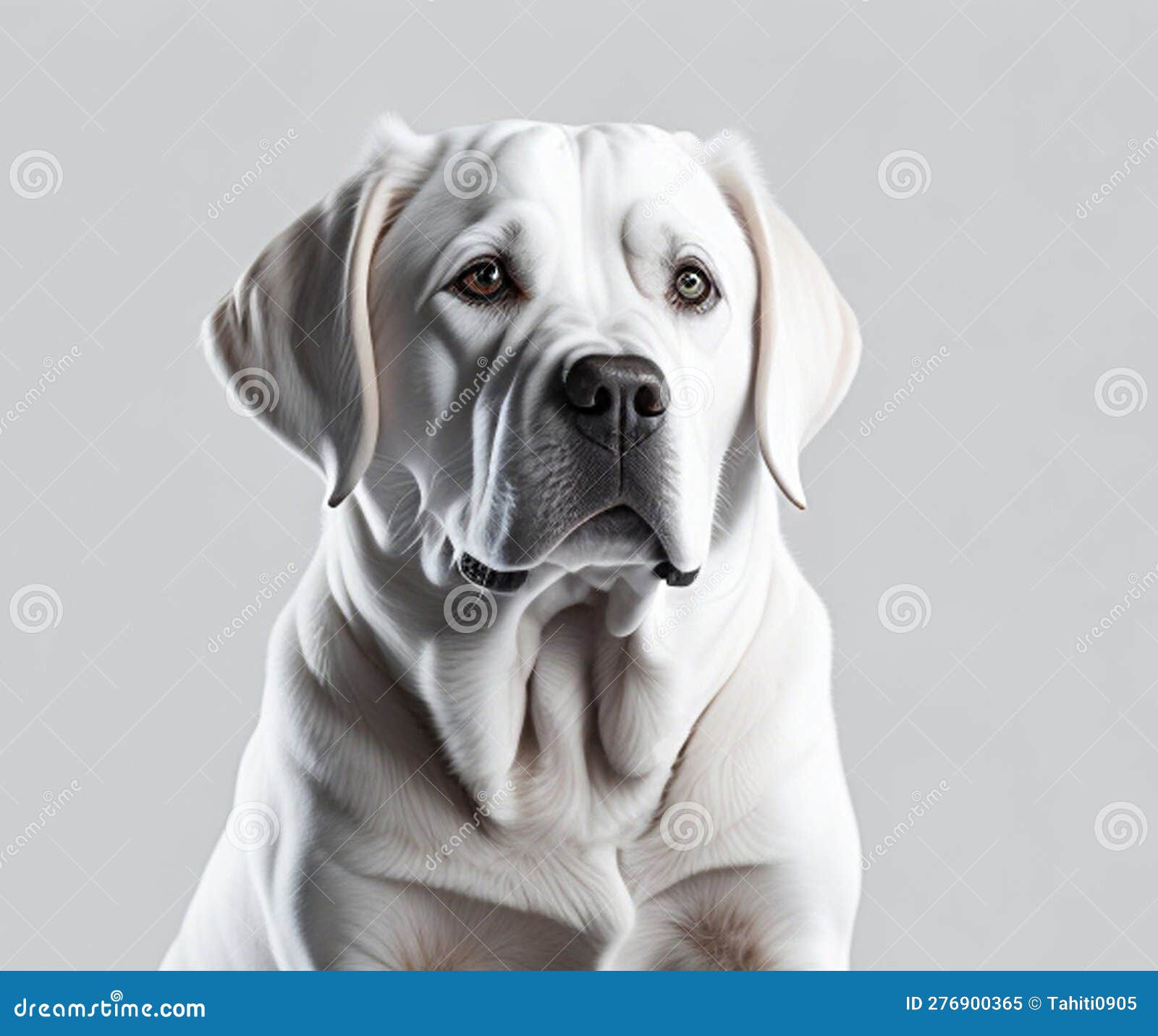White labrador dog stock illustration. Illustration of carnivore ...