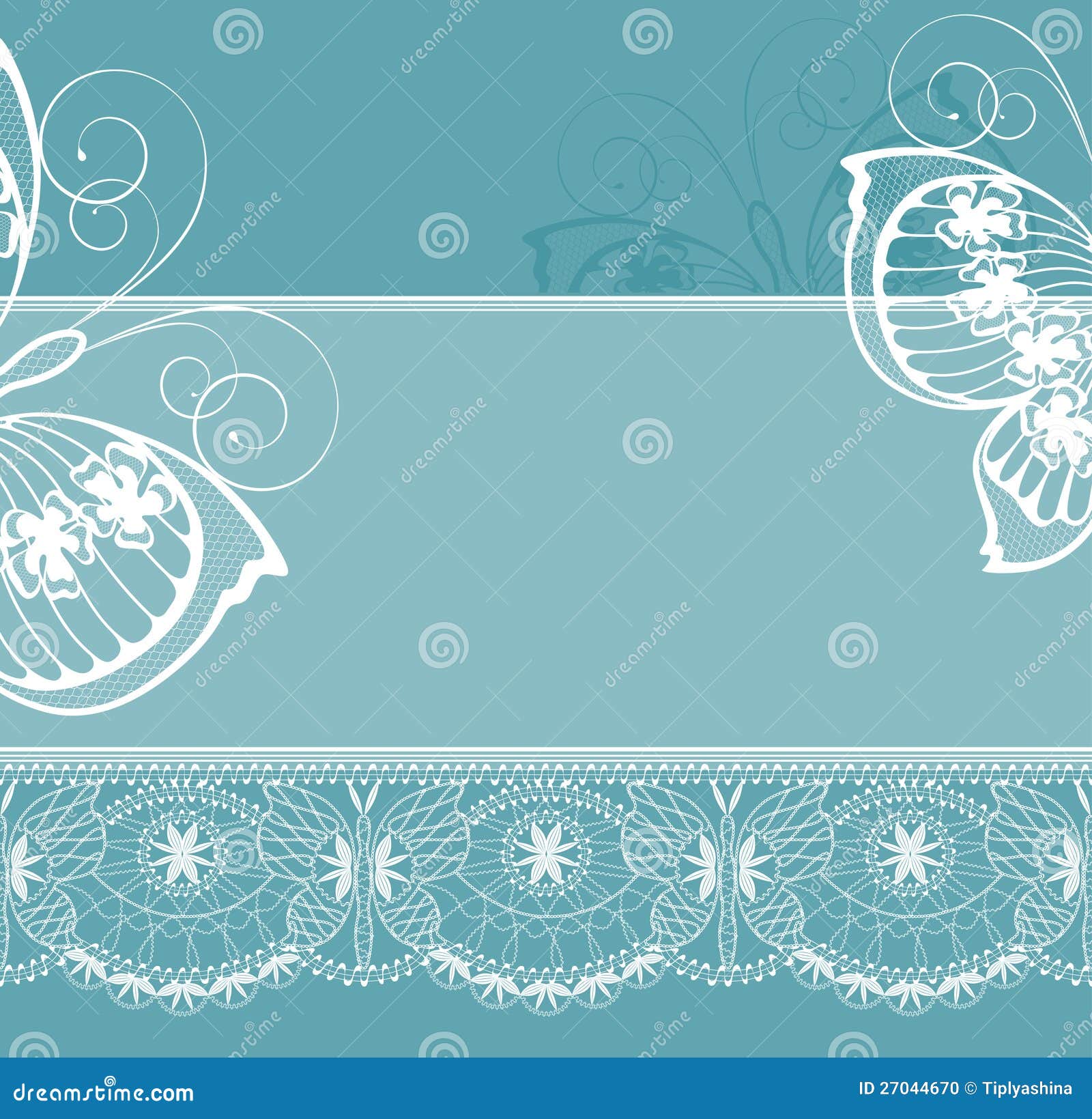White lace border stock vector. Illustration of holiday - 27044670