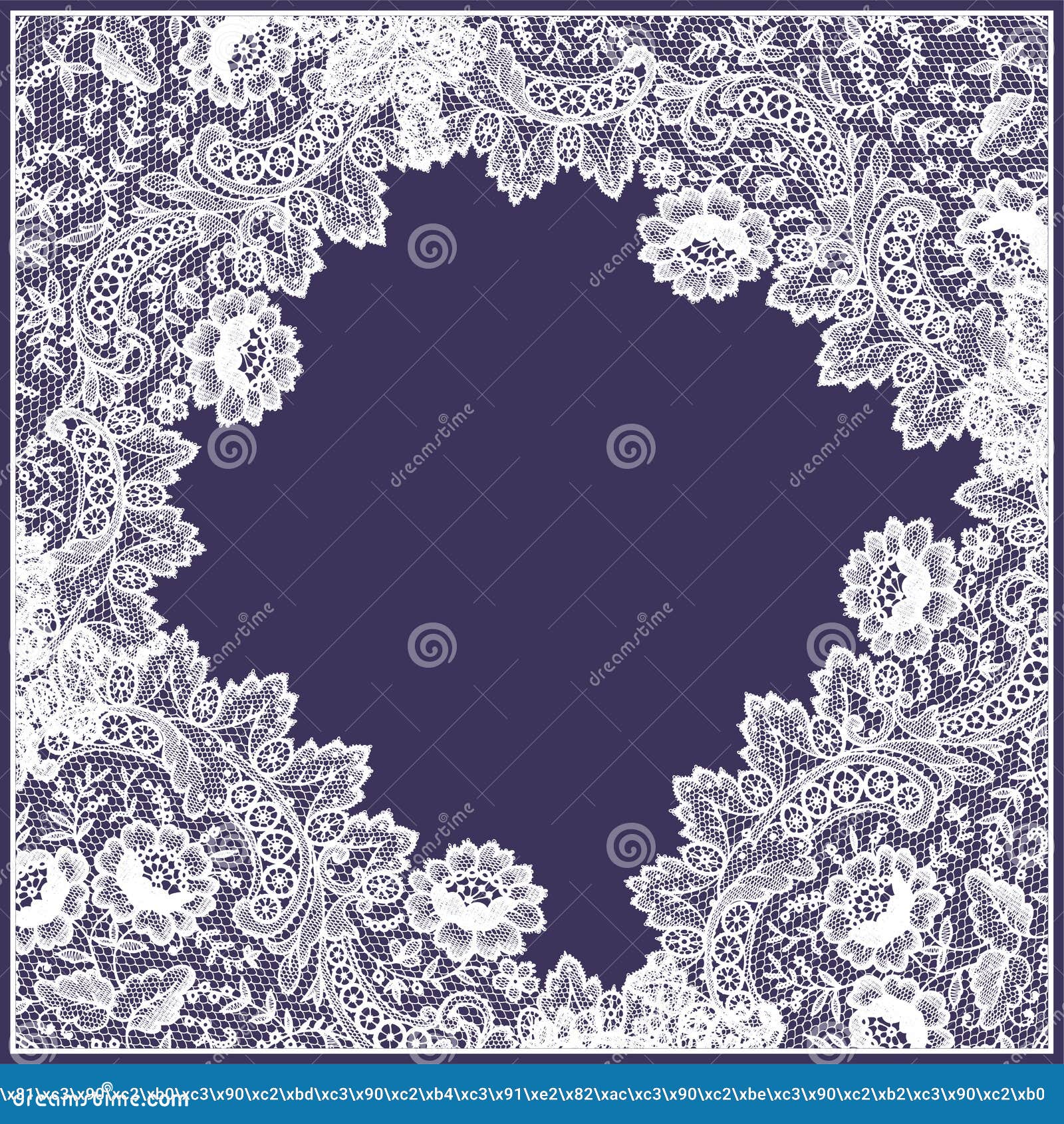 White Lace Card. stock vector. Illustration of menu, invitation - 58079293