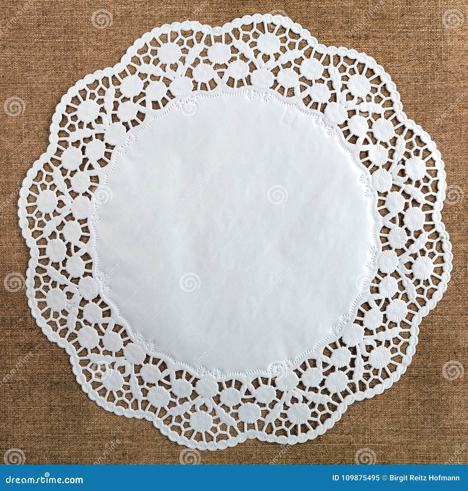 White Lace Dolly stock image. Image of color, abstract - 109875495