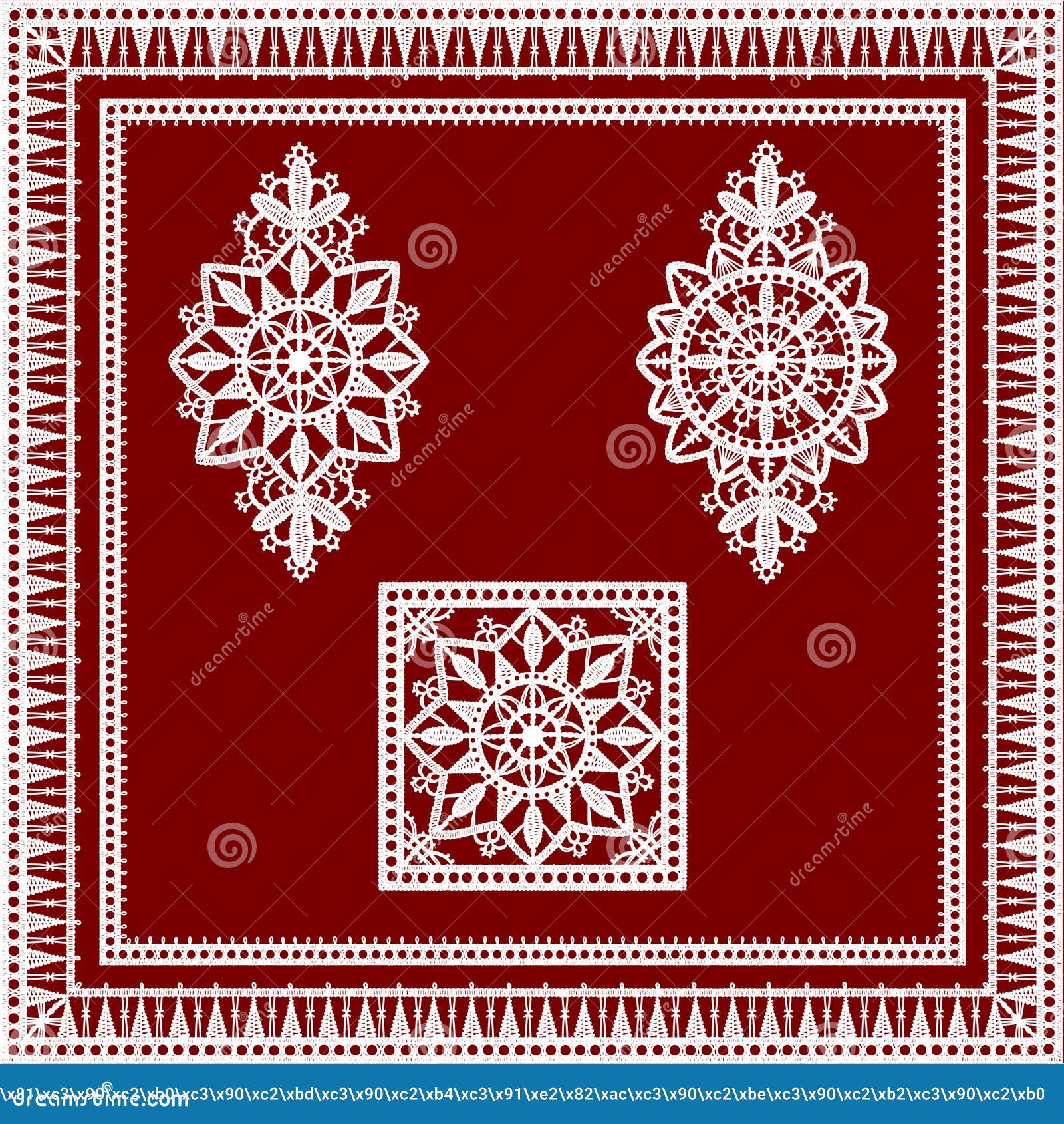 White Lace Frame stock vector. Illustration of beauty - 56660494