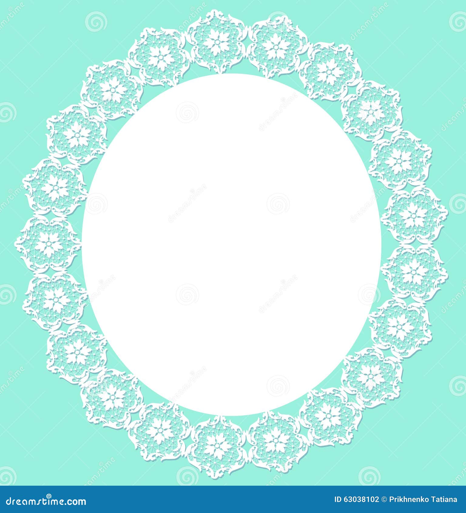 White lace frame stock vector. Illustration of floral - 63038102