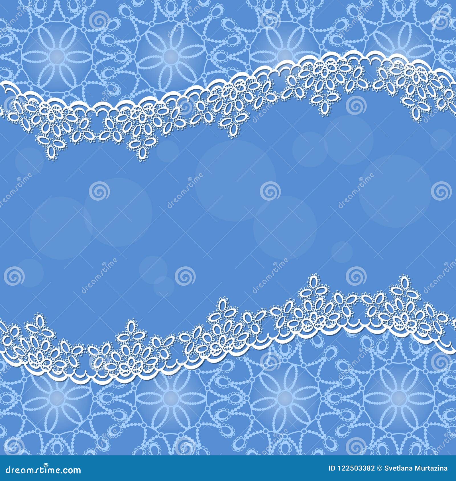 White Lace Frame with Shadow Stock Vector - Illustration of backgrounds ...