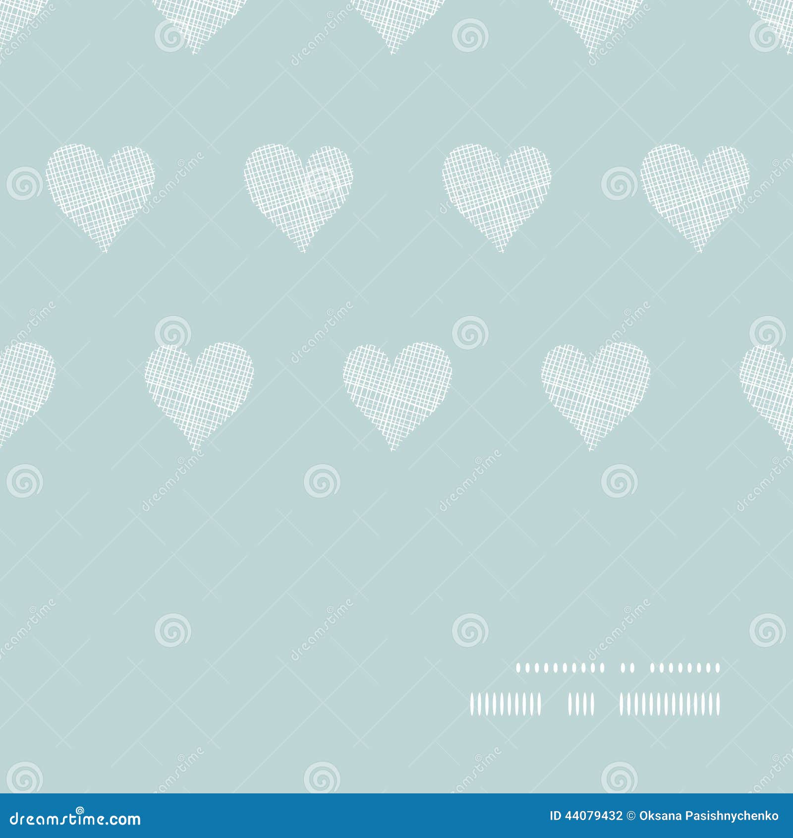 White Lace Hearts Textile Texture Horizontal Frame Stock Vector ...