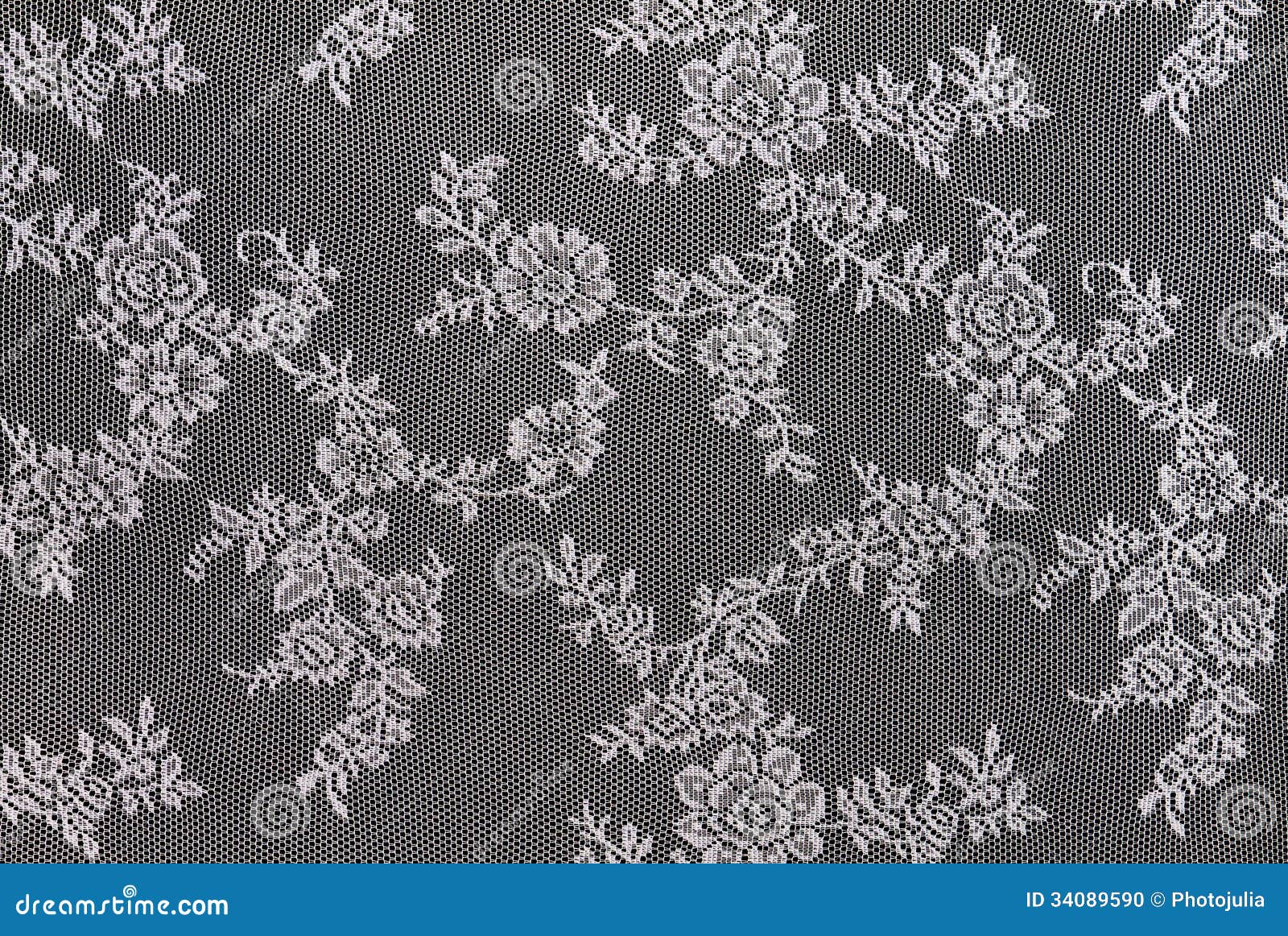 White Lace Over Black Background. Stock Photo - Image of tulle ...