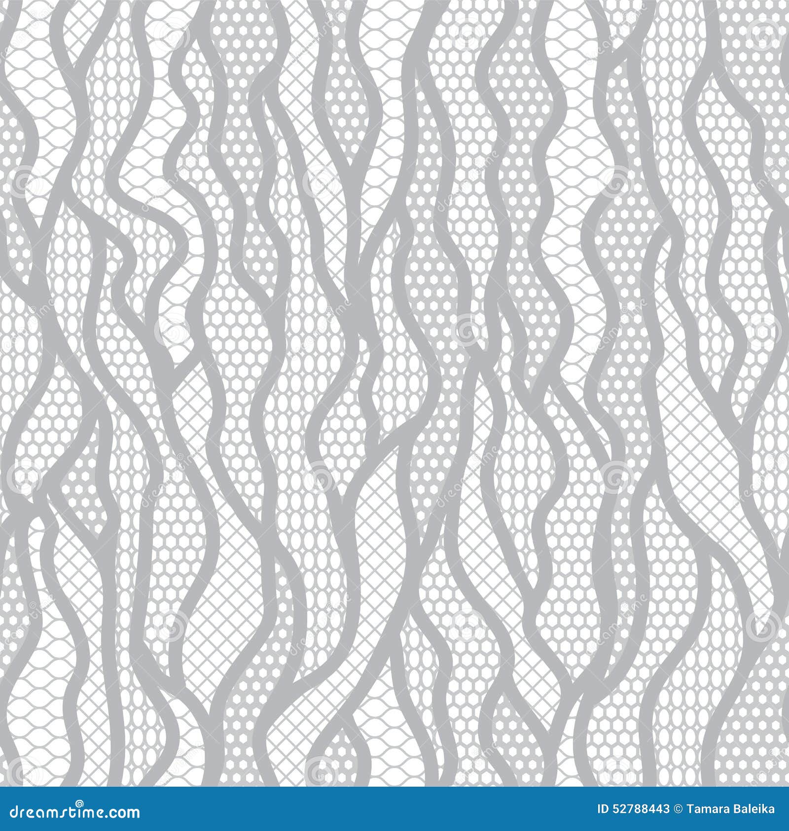 White Lace Vector Fabric Seamless Pattern Stock Vector - Illustration ...