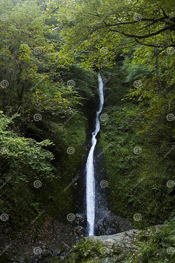 The White Lady waterfall stock image. Image of beauty - 78622789
