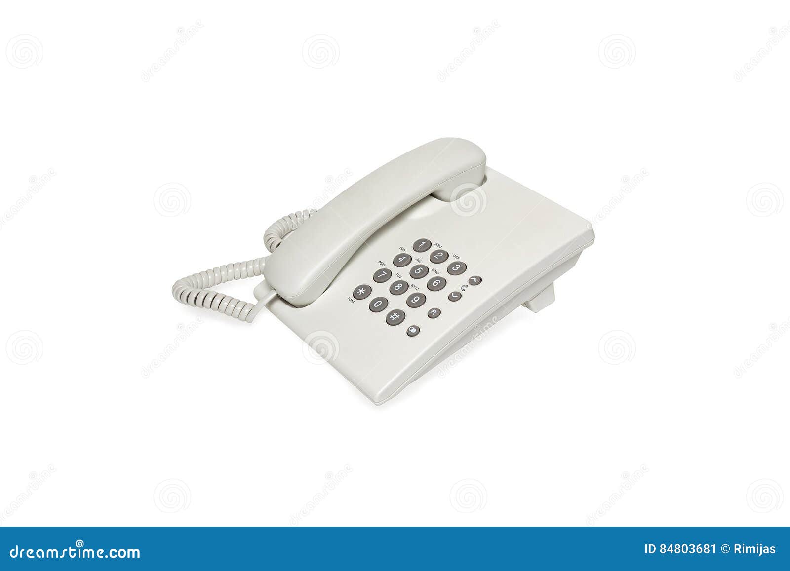 White land line phone stock image. Image of connection - 84803681