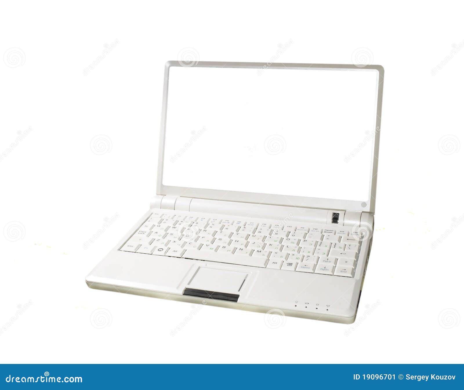 White laptop 1 stock image. Image of mobility, collection - 19096701