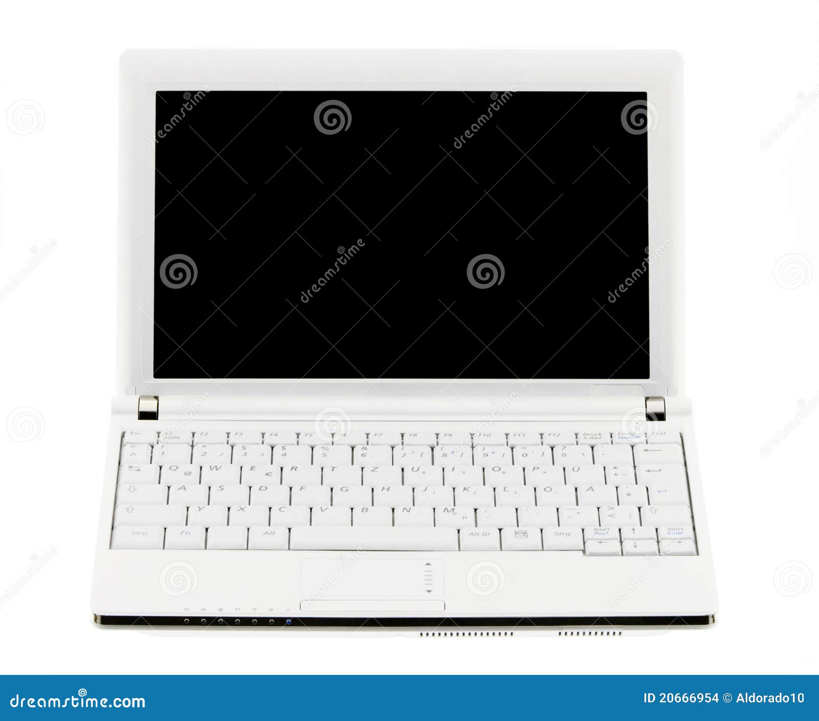 White laptop computer stock photo. Image of black, open - 20666954