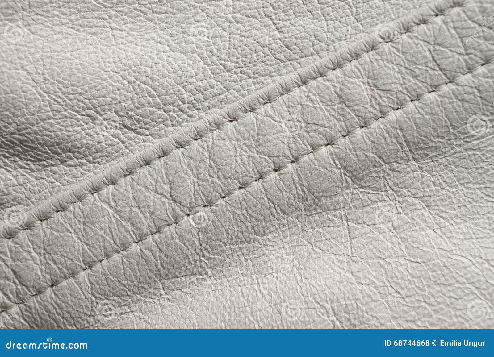 White leather macro stock photo. Image of surface, white - 68744668