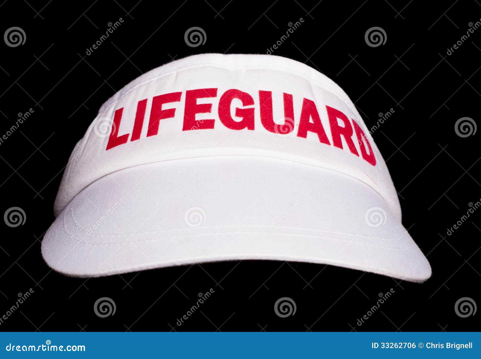 White Lifeguard Stand With Sea Coast Skyline Stock Photography ...