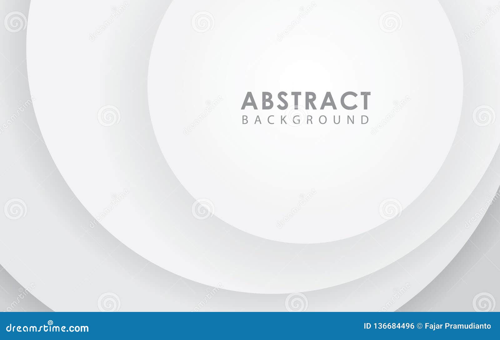 White Light Abstract Round Background Vector Stock Vector ...