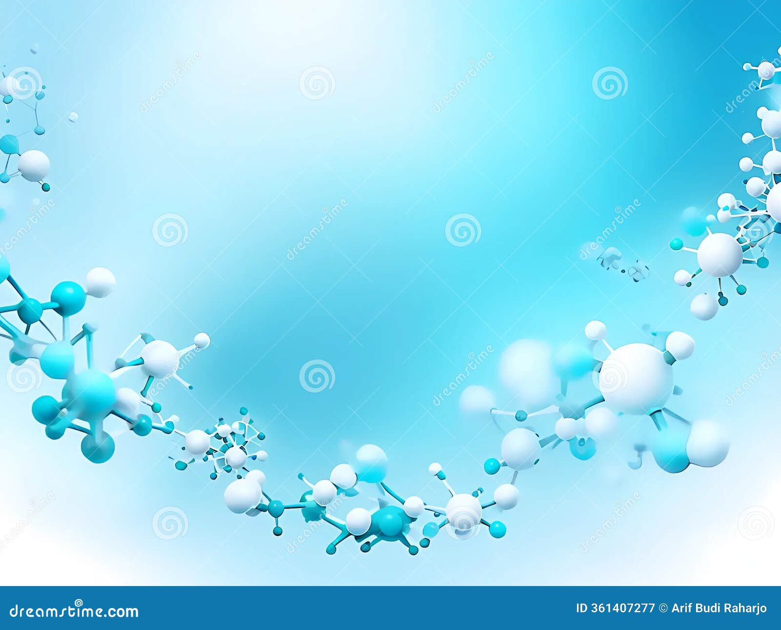 White and Light Blue Medical Abstract Gradient Background with ...