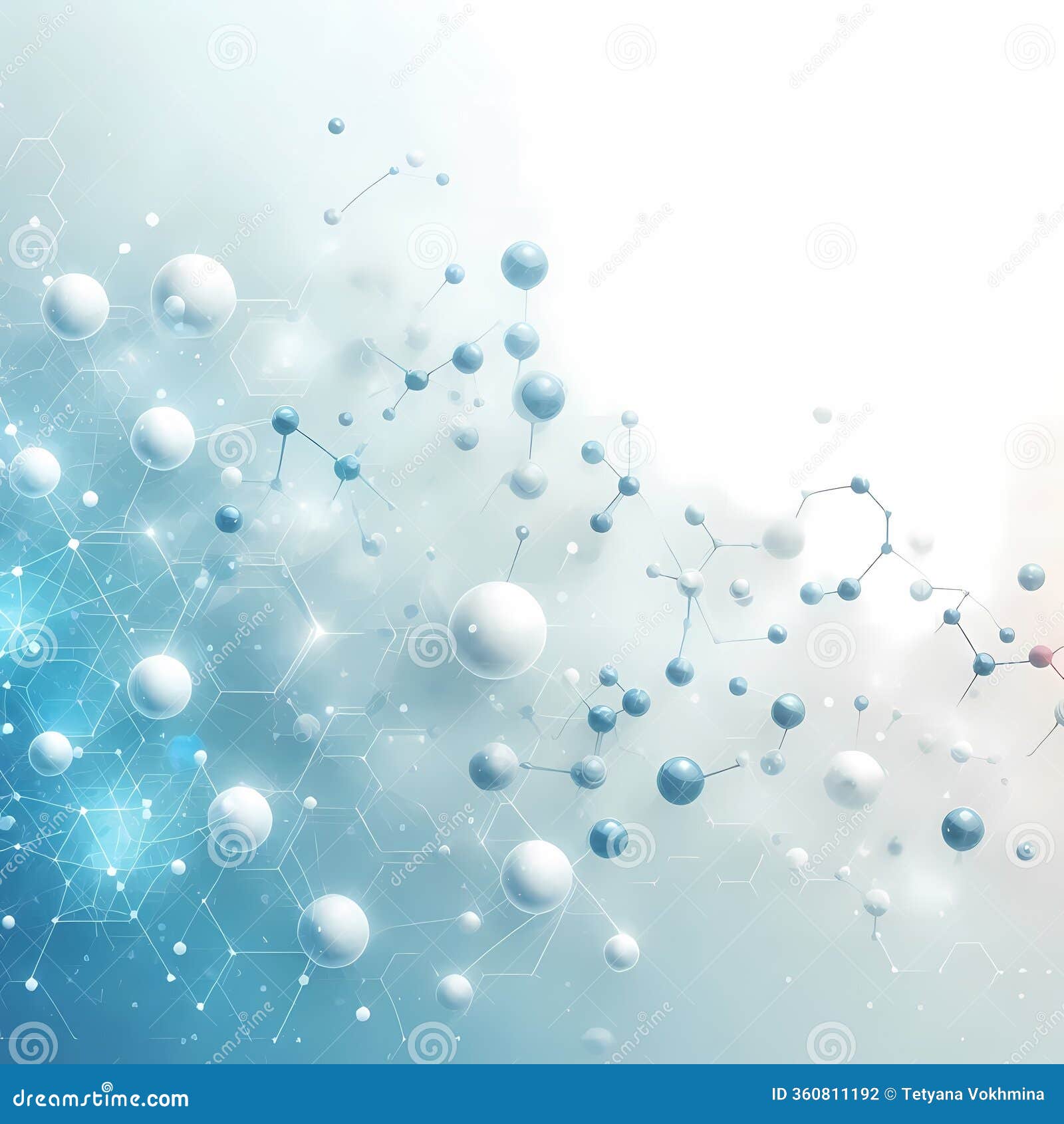 White and Light Blue Medical Abstract Gradient Background with ...