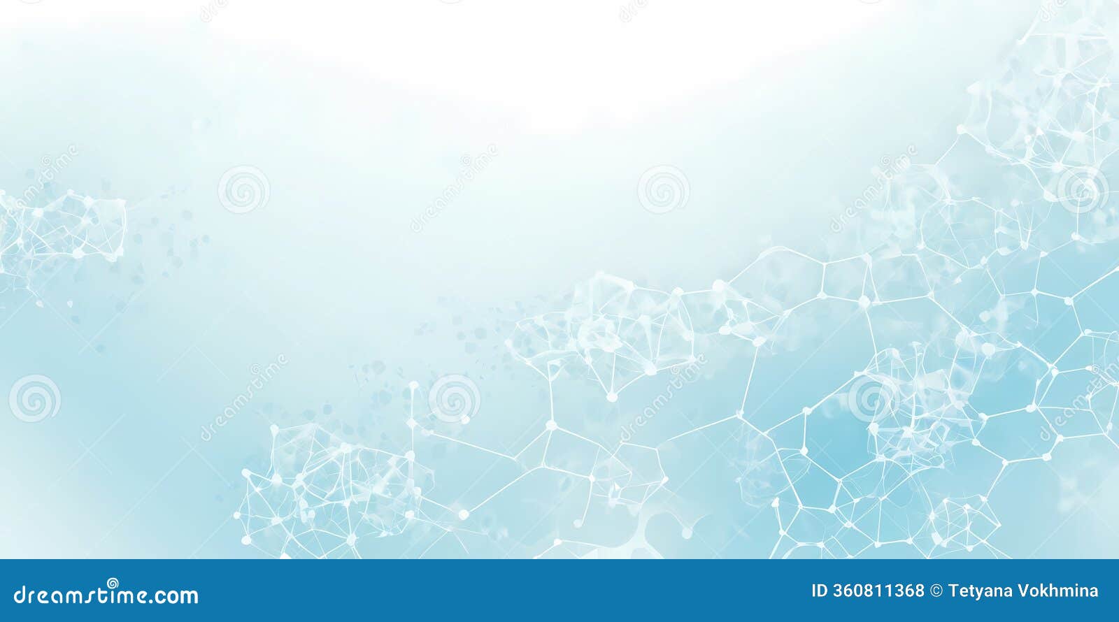 White and Light Blue Medical Abstract Gradient Background with ...