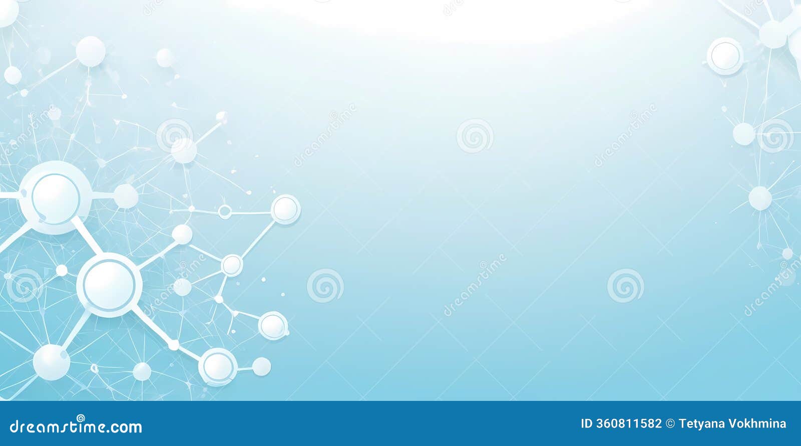 White and Light Blue Medical Abstract Gradient Background with ...