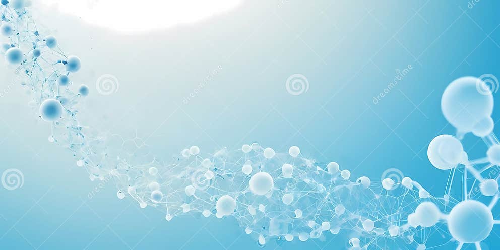 White and Light Blue Medical Abstract Gradient Background with ...