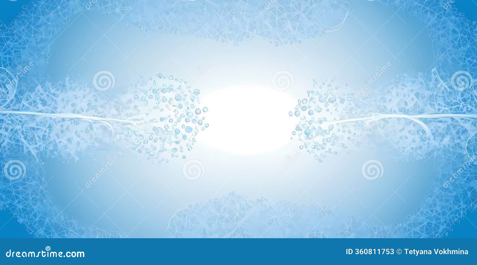 White and Light Blue Medical Abstract Gradient Background with ...