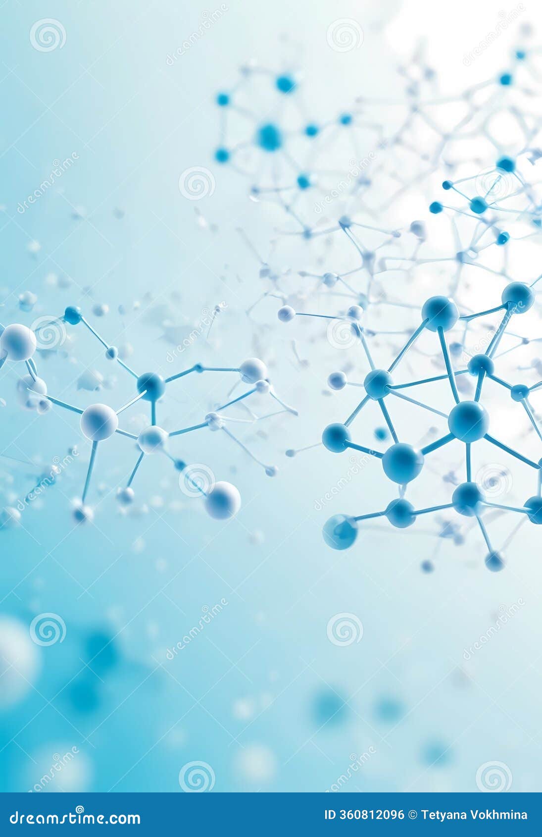 White and Light Blue Medical Abstract Gradient Background with ...