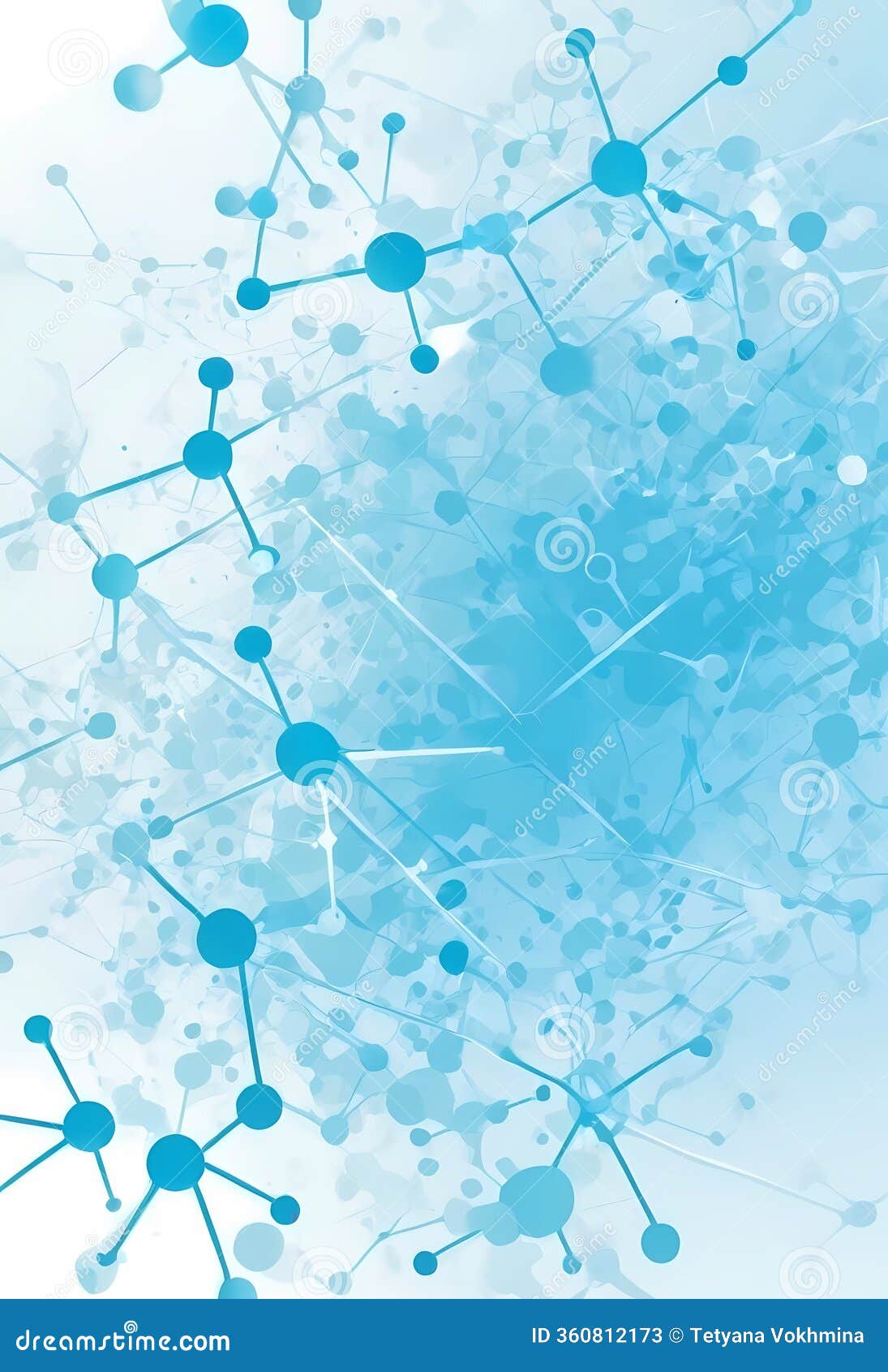 White and Light Blue Medical Abstract Gradient Background with ...