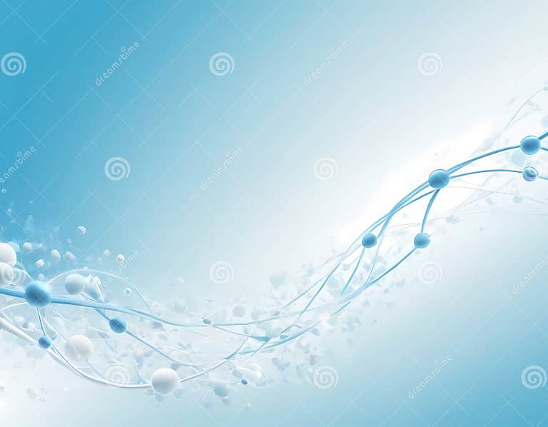 White and Light Blue Medical Abstract Gradient Background with ...
