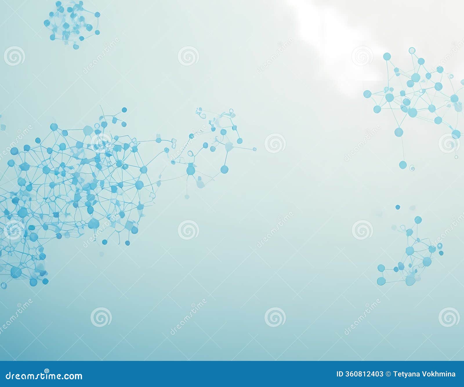 White and Light Blue Medical Abstract Gradient Background with ...