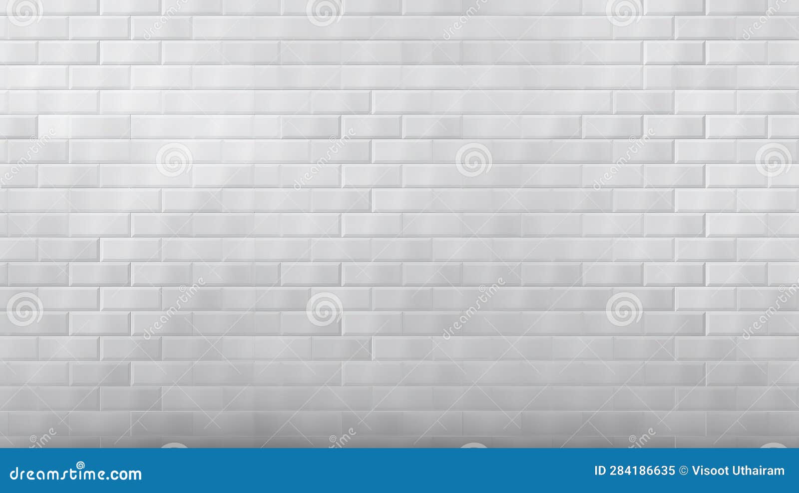 White Light Brick Tiles Tilework Glazed Ceramic Wall, Classic White ...