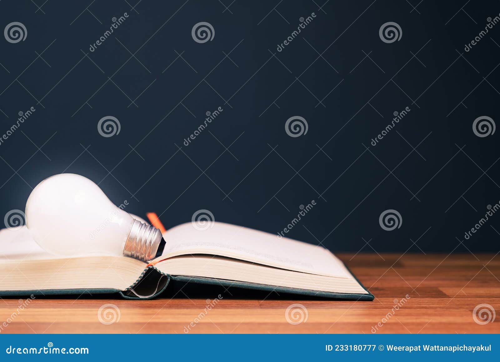 Reading is power stock image. Image of lightbulb, learn - 233180777