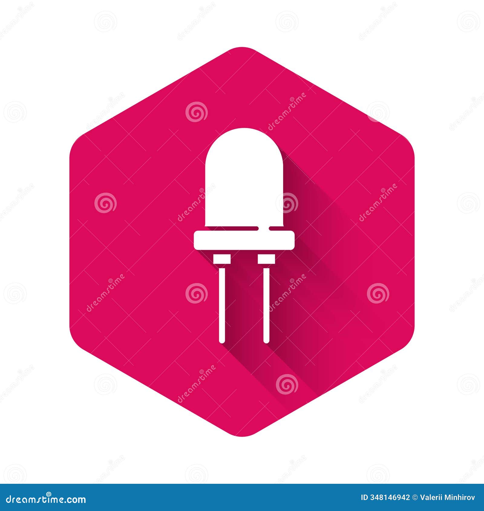 Diode Smd Component Tape Icon Vector Illustration | CartoonDealer.com ...