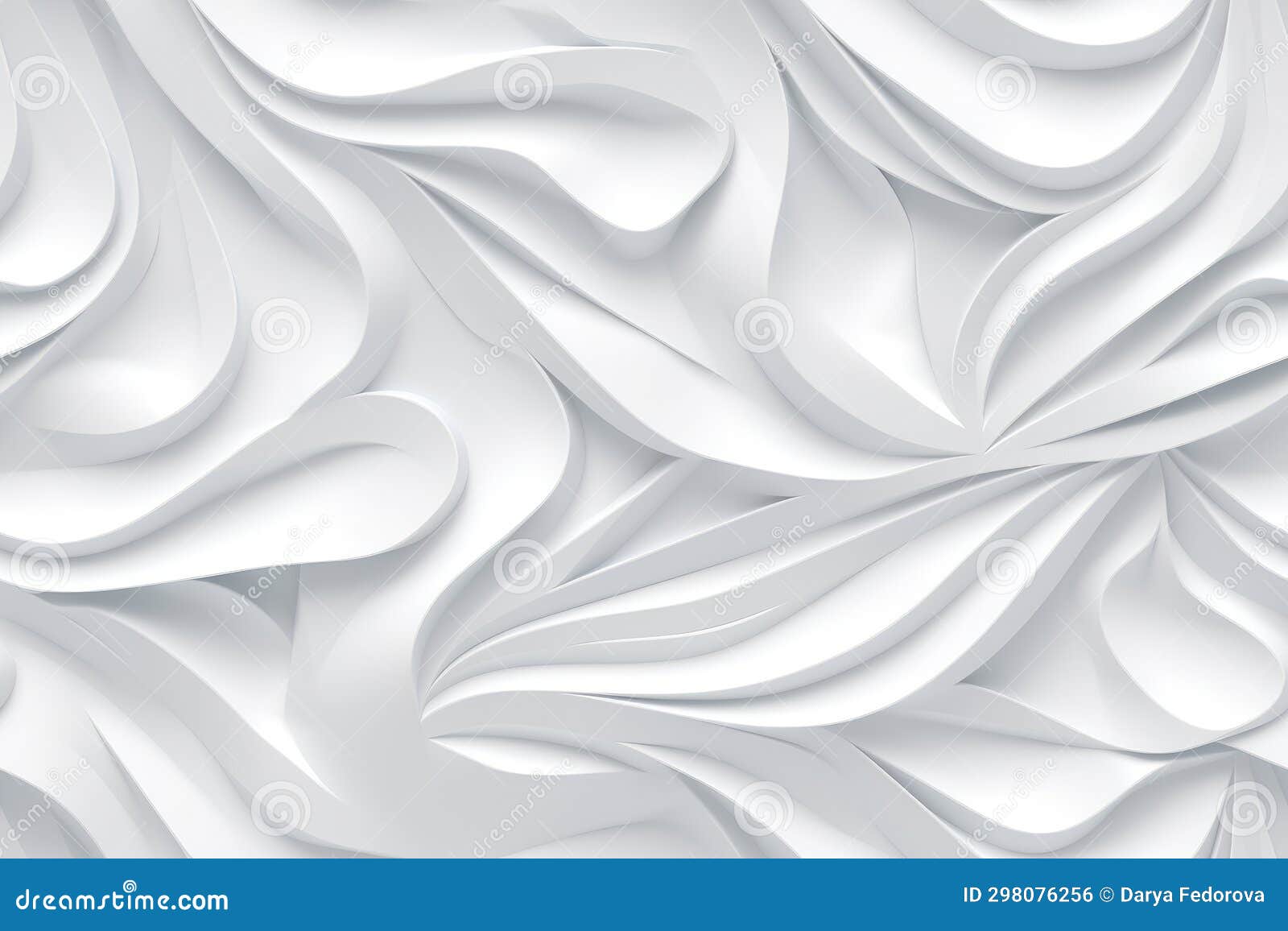 White and Light Gray Abstract Wave Modern Background Illustration ...