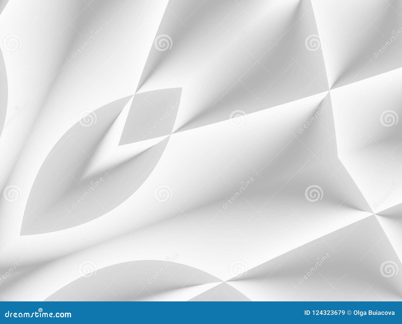 White and Light Grey Futuristic Pattern. Monochromatic Design for ...