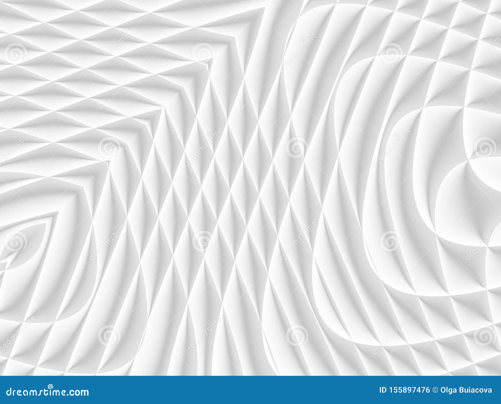 White and Light Grey Futuristic Pattern. Monochromatic Design for ...