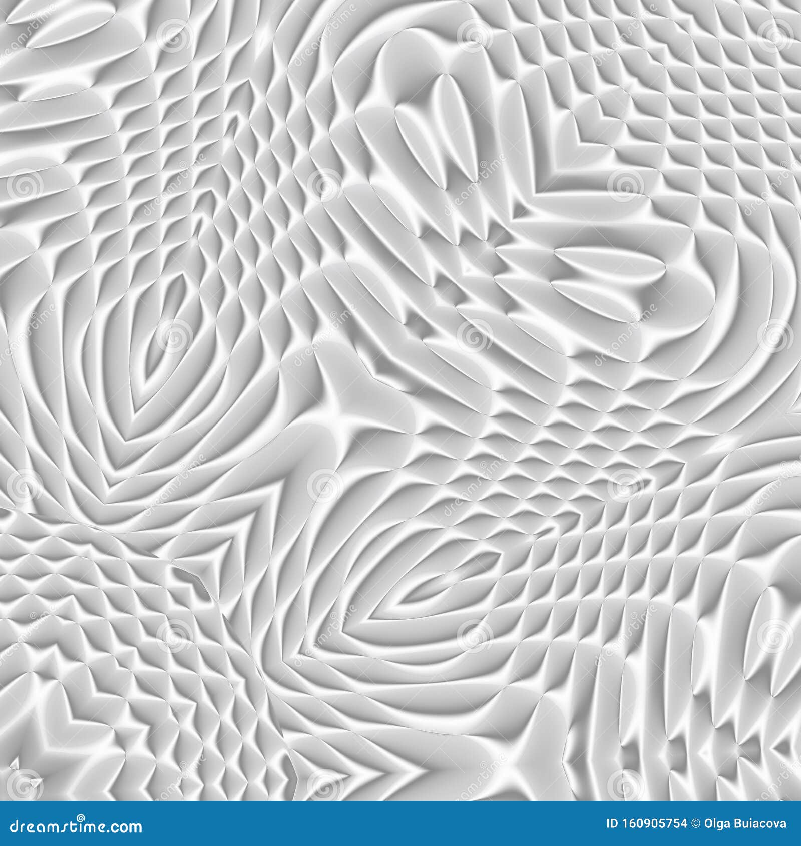 White and Light Grey Futuristic Pattern. Monochromatic Design for ...